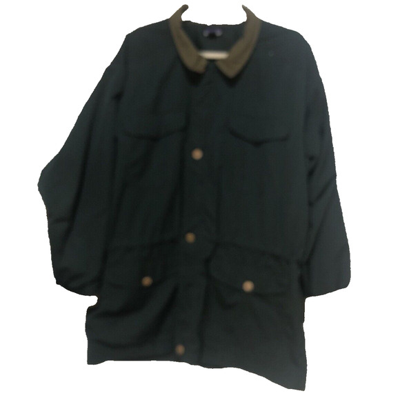 Patagonia | Jackets & Coats | Patagonia Parka Jacket Mens L Black Khaki ...